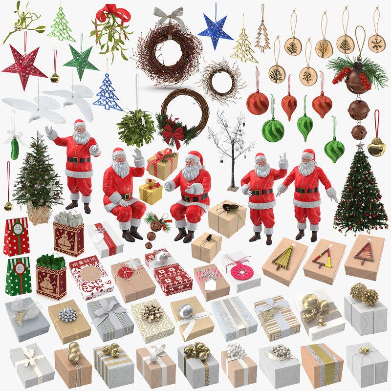Christmas Collection - 76 Christmas 3d Models | Best Of 3d Models